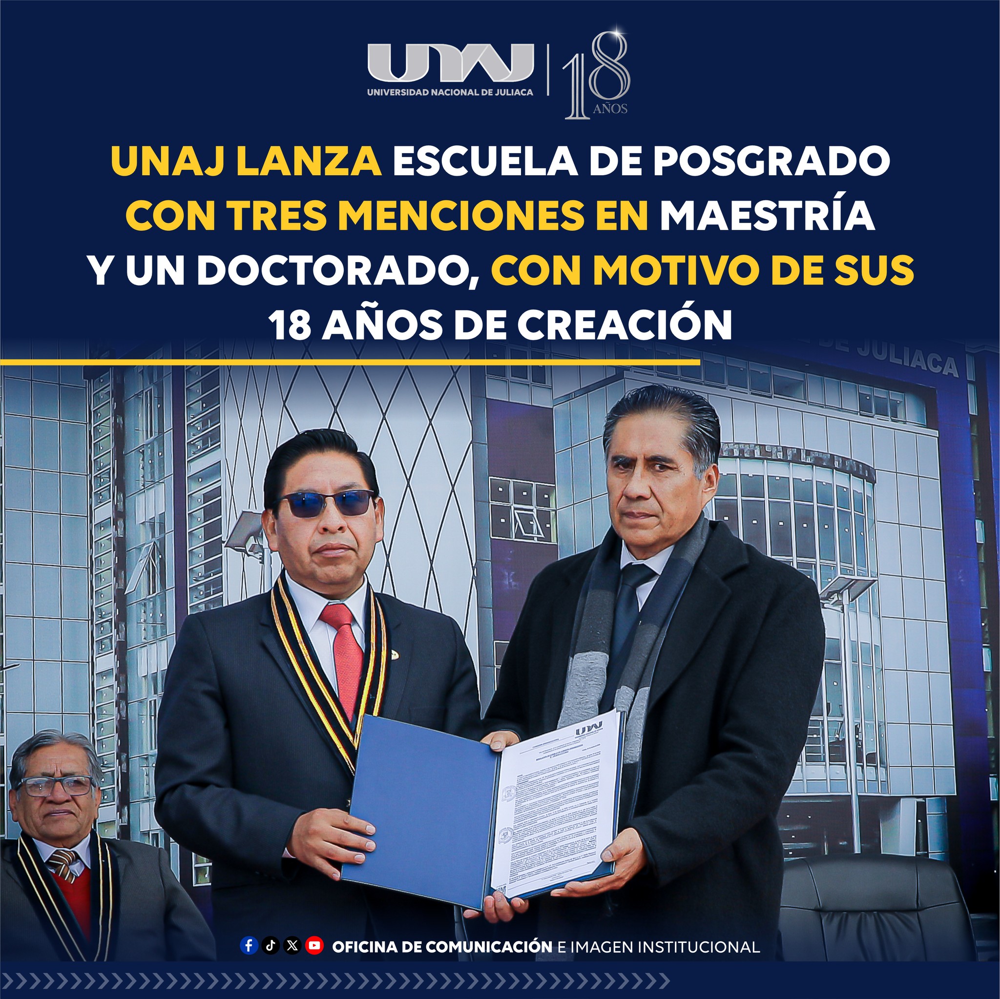 UNAJ LANZA ESCUELA DE POSGRADO CON TRES MENCIONES EN MAESTRÍA Y UN ...